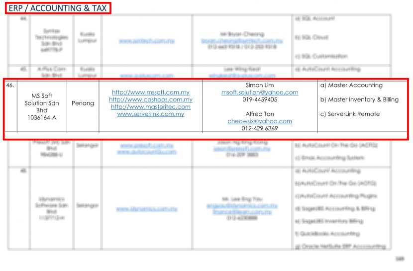 Latest Update – Master Accounting Software